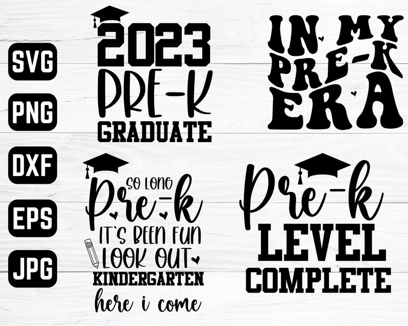 Pre-k Graduation Svg | Pre-k Grad Svg for Cricut | Pre-k Grad 2023 ...