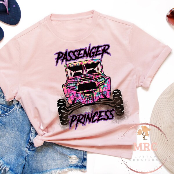 Passenger Princess Side by Side Svg - Etsy