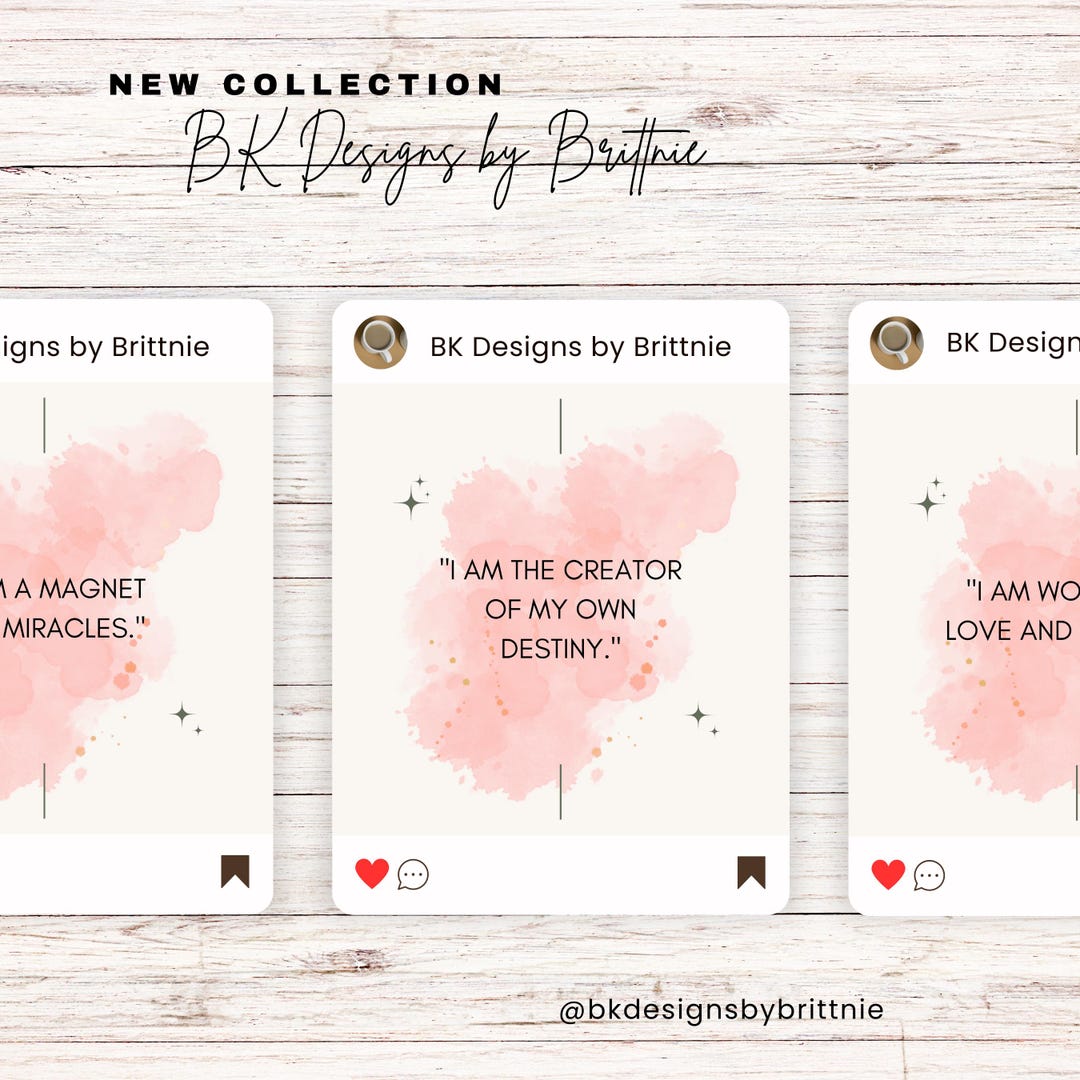 30 Pre-made Instagram Posts for Spreading Positivity and Encouragement ...