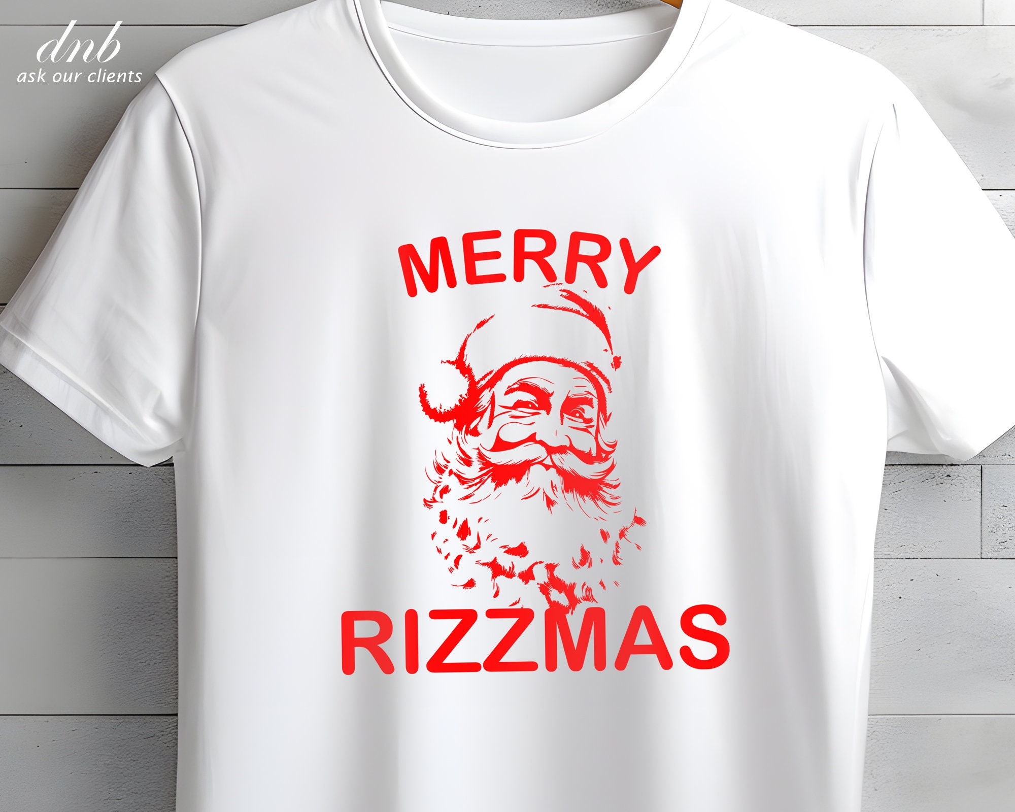 Merry Rizzmas Santa PNG, Merry Santa Christmas, RIZZ - Etsy