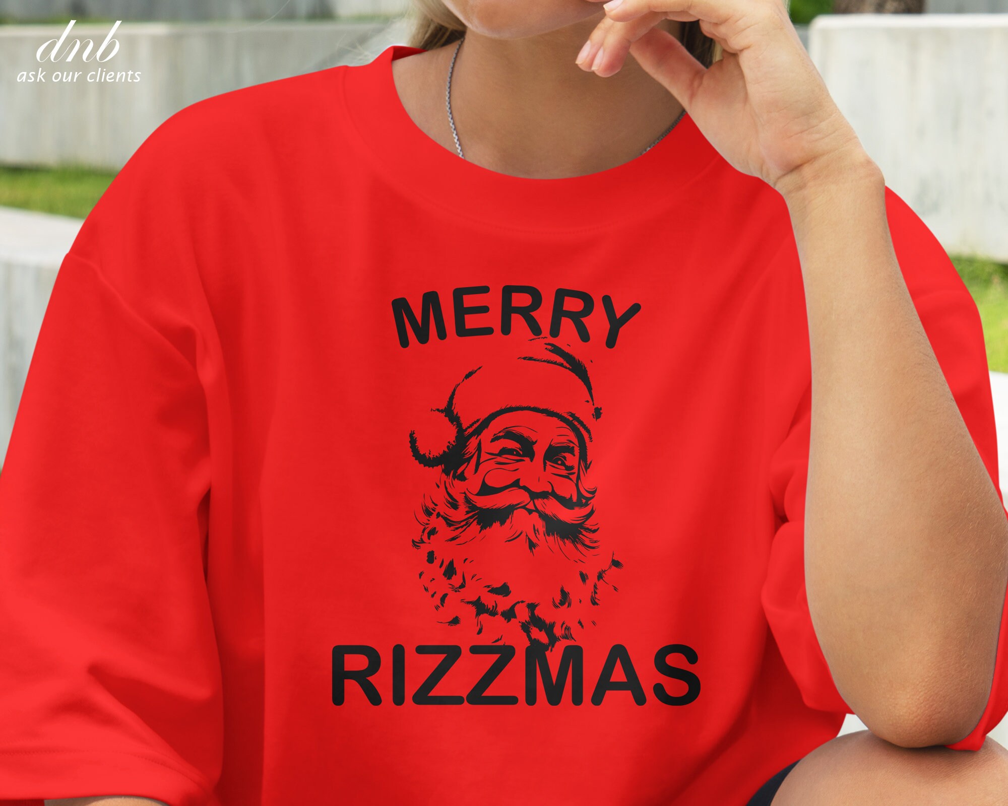Merry Rizzmas Santa PNG, Merry Santa Christmas, RIZZ - Etsy