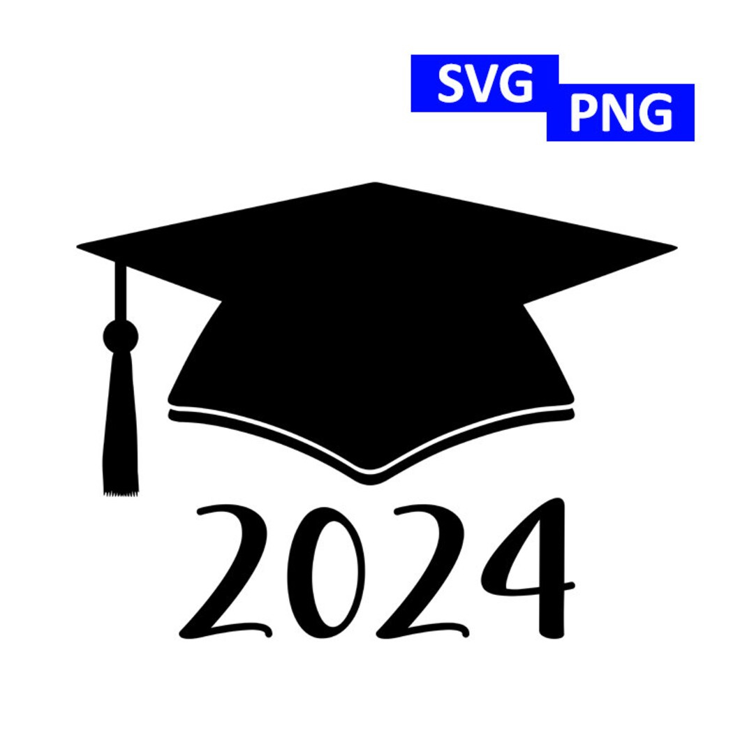 Graduation Cap SVG, Graduation Cap 2024 SVG, Graduation 2024, Class of ...