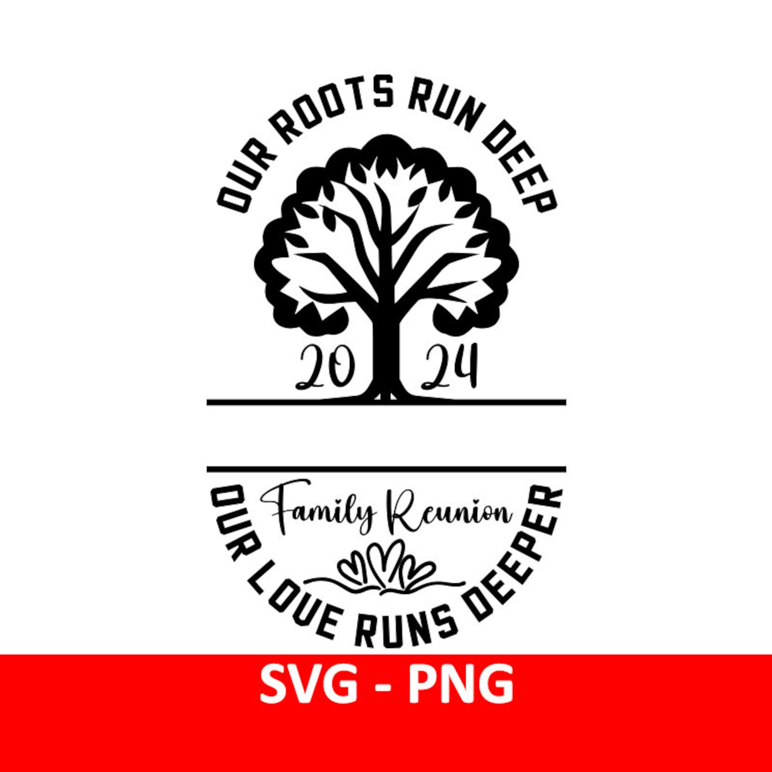 Family Tree Shirt, Family Reunion T-shirt Design Svg, Our Roots Run ...