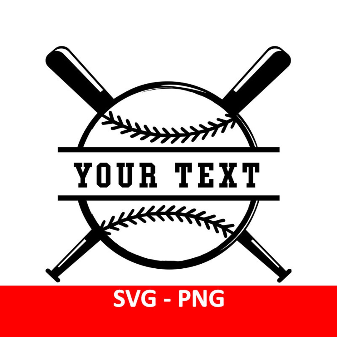 Custom Baseball SVG, Baseball Name SVG, Printable Baseball PNG ...