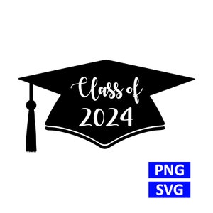 Graduation Cap SVG Graduation Hat SVG Graduate Clipart Silhouette ...