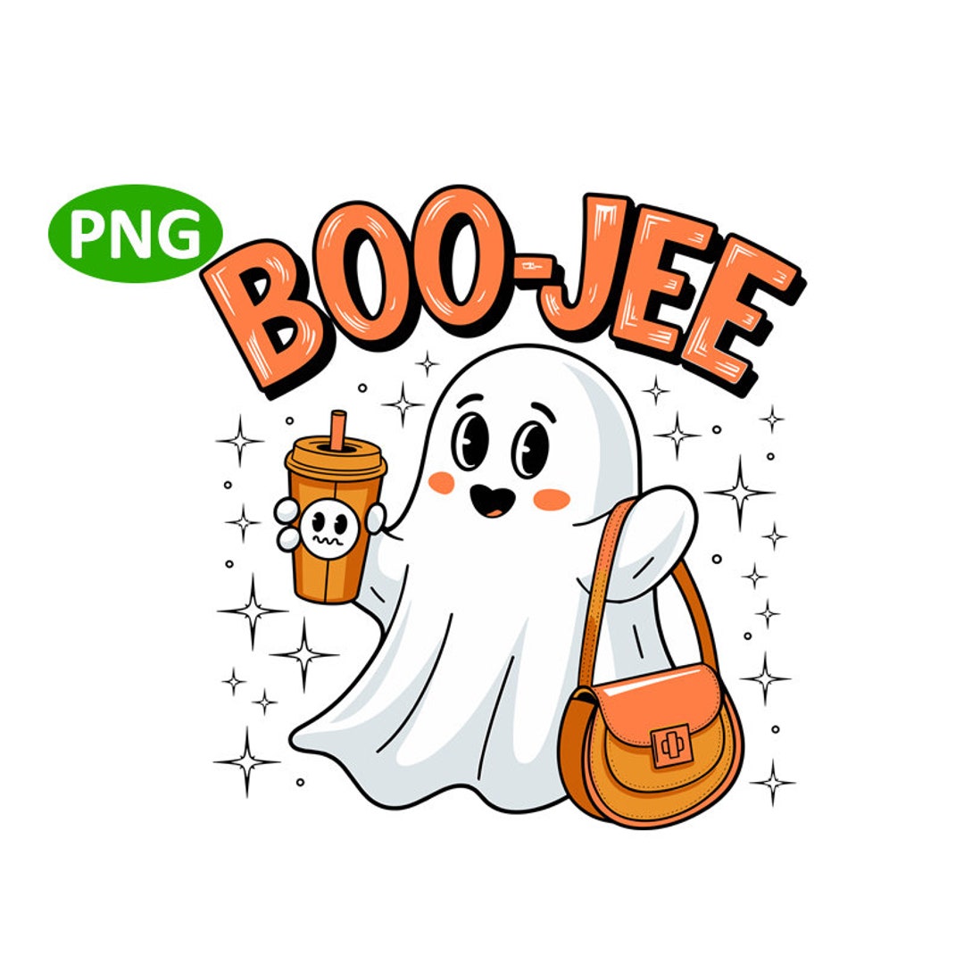 Boo Jee Ghost PNG, Boo Jee Png, Jpg, Cute Ghost Png, Funny Halloween ...