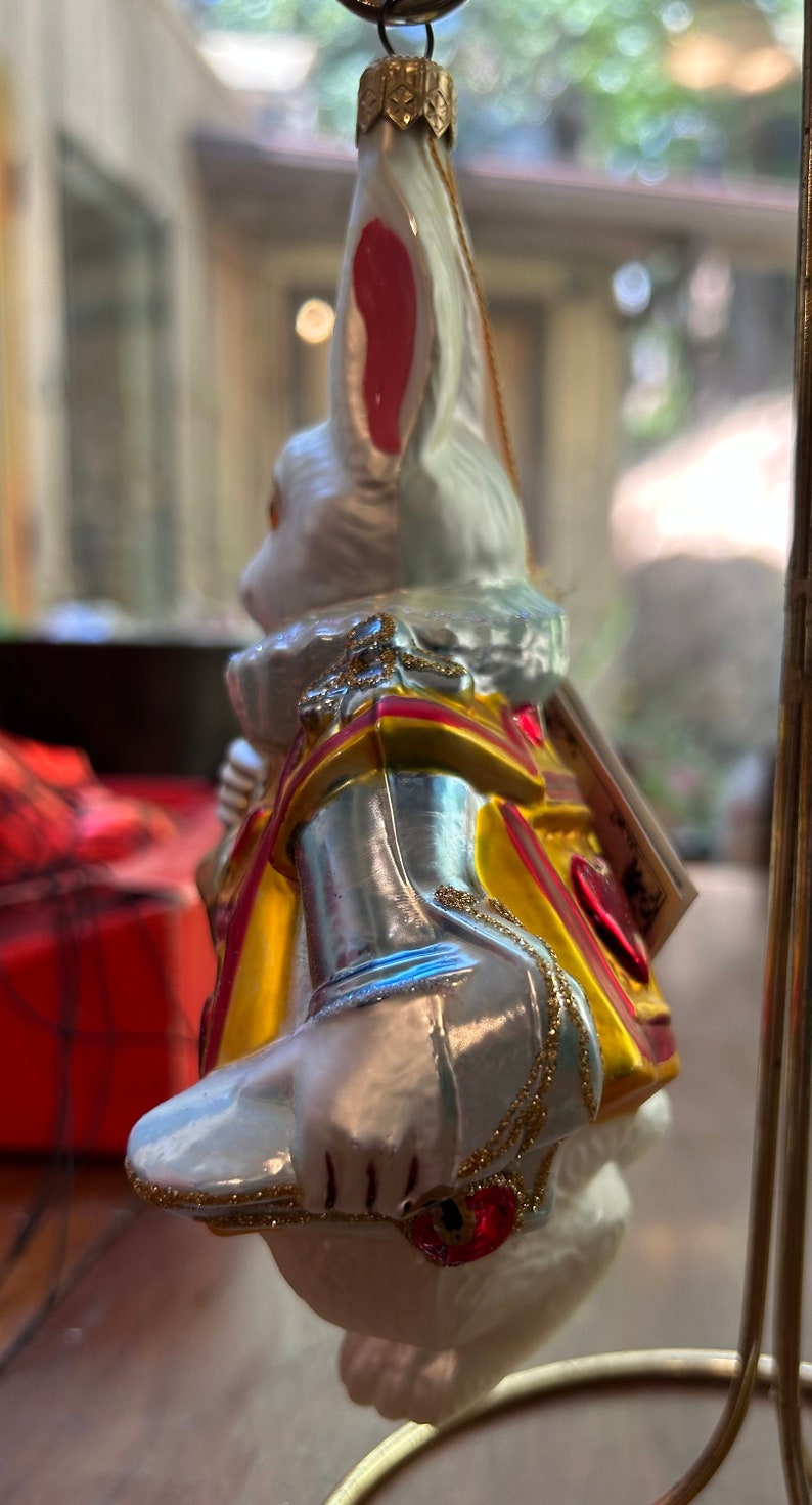 Vintage White Rabbit alice in Wonderland, Polonaise Collection by Kurt ...