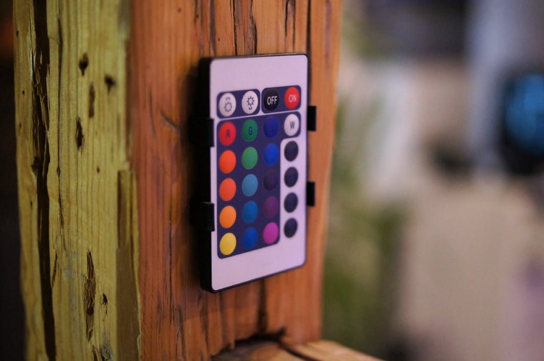 RGB LED Remote Control Clip Holder Mount - Etsy