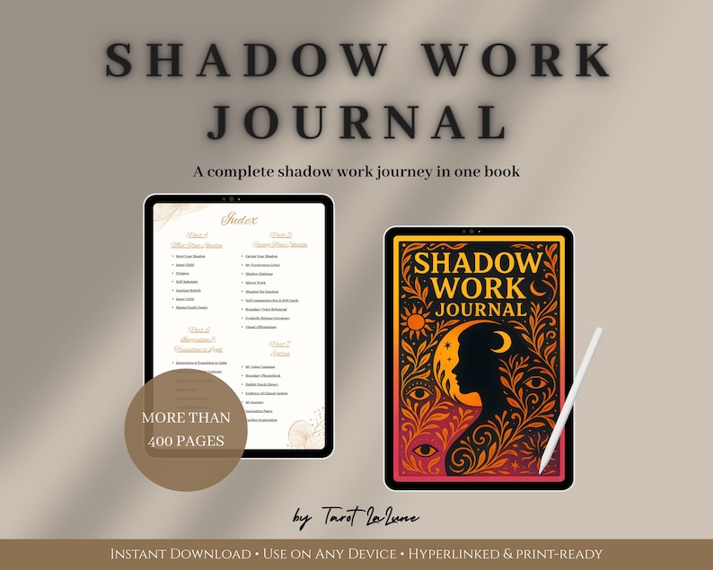 Shadow Work Journal | 460+ Pages Healing Prompts, Exercises, Inner ...