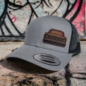 Vintage Chevrolet Squarebody Frontend Snapback Truck Hat | Custom Laser ...