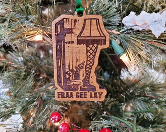 A Christmas Story Leg Lamp Ornament - Etsy