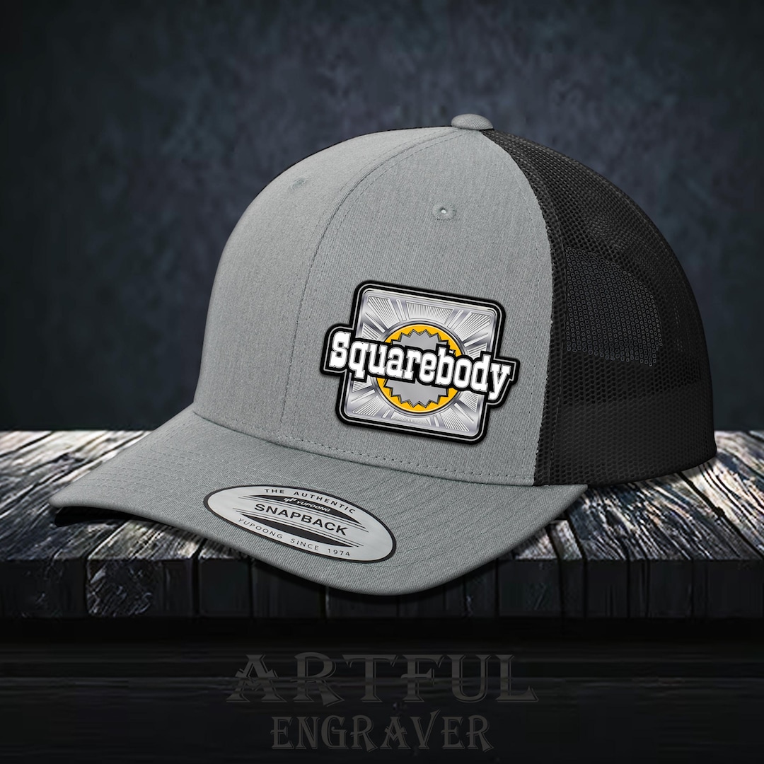 Custom Squarebody Patch Hat – Iconic Squarebody Badge Emblem - Etsy