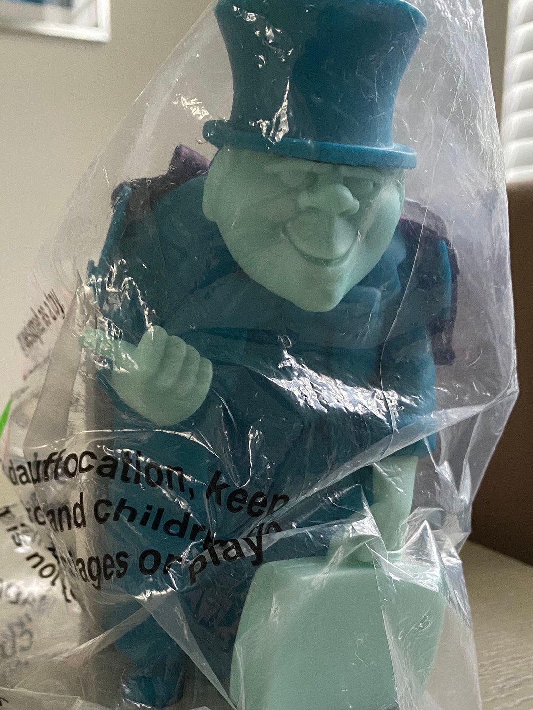 Haunted Mansion Hitchhiking Ghost Professor Phineas Plump Collectible ...