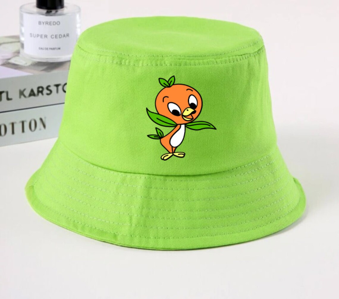 Orange Bird Bucket Hat - Etsy