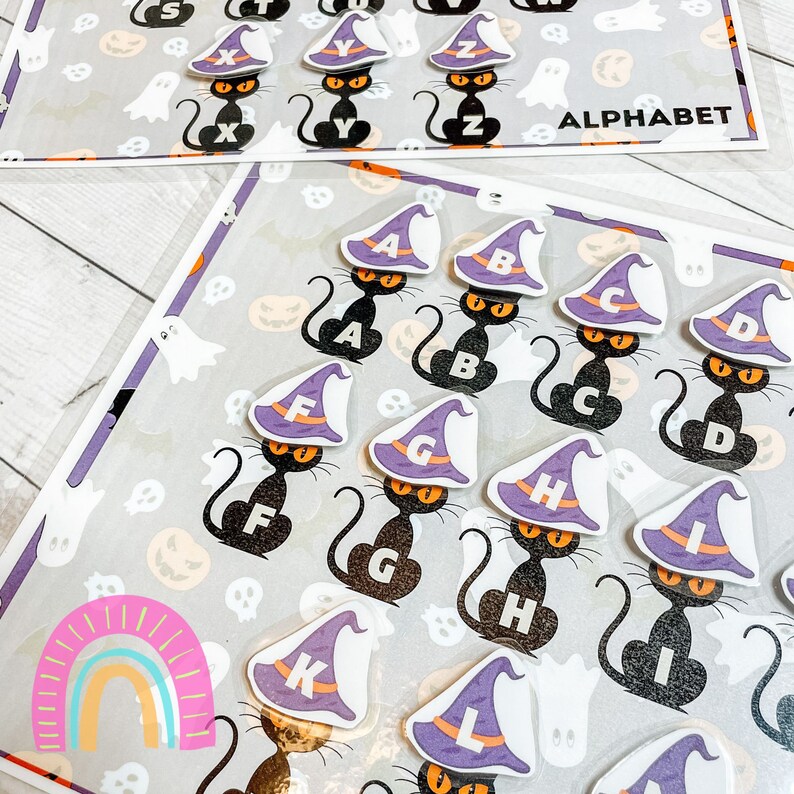 Halloween Toddler Busy Book Printable Busy Book Toddler - Etsy