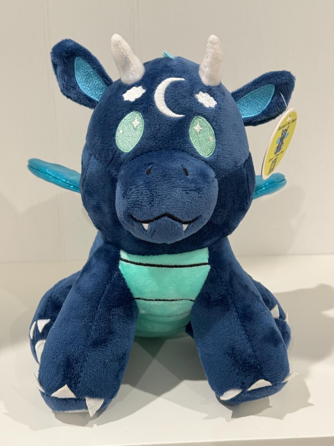 Moonbeam the Glowing Dragon Plushie Stuffed Animal - Great Gift for ...