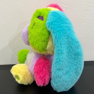 Kandi the Colorful Colorblock Rainbow 9-inch Bunny Rabbit Plush Stuffed ...