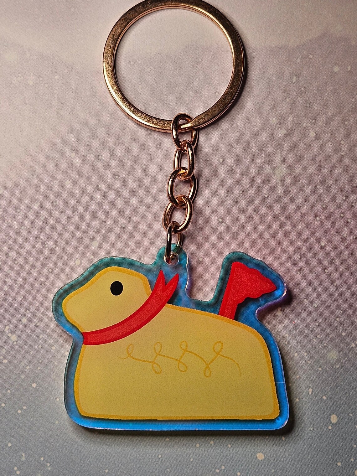 Buffalo Butter Lamb Acrylic Keychain - Etsy