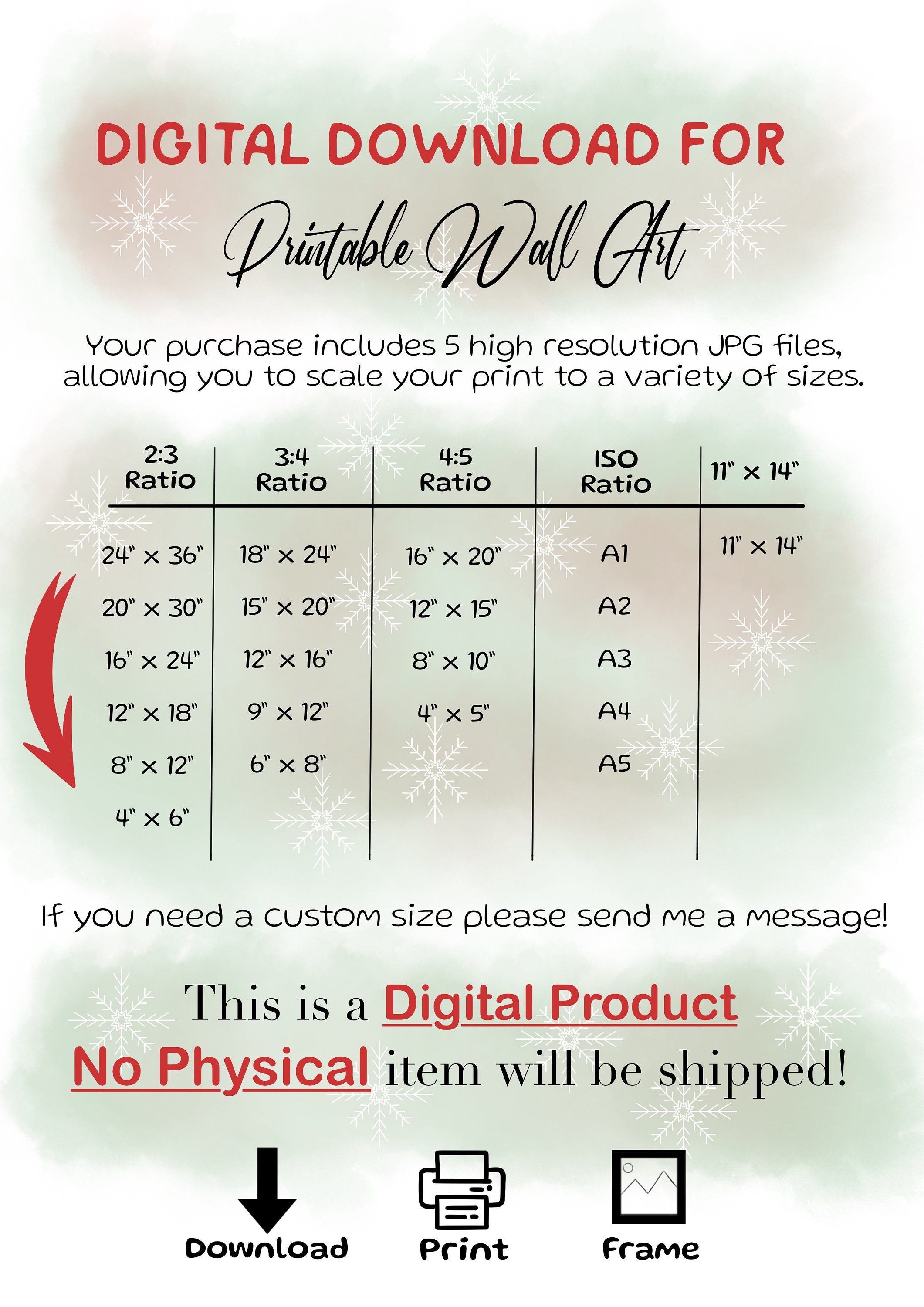 Run Rudolph Run Printable Reindeer Wall Art Rudolph the Red Nose ...