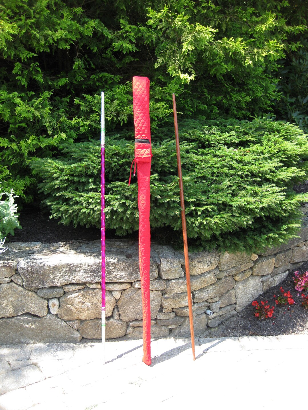 BO STAFF CASE Red W/ Black Stripe - Etsy