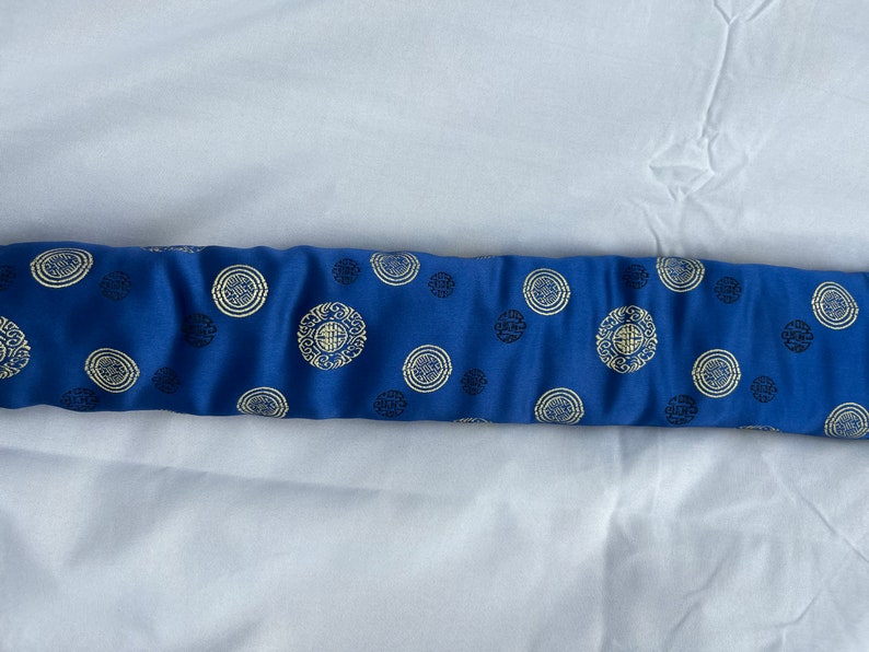 BO STAFF CASE Blue Satin - Etsy