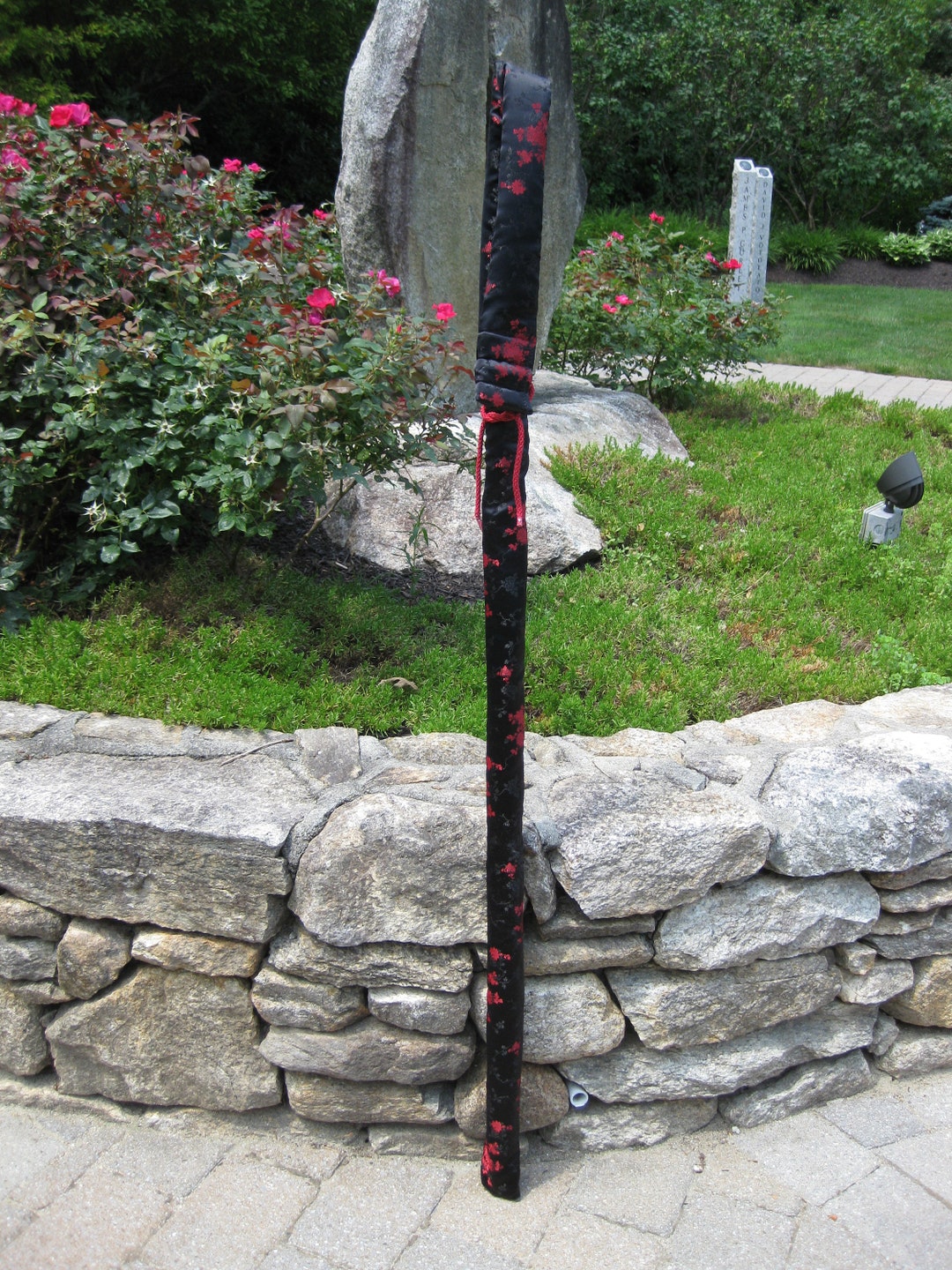 BO STAFF CASE - Black With Gold Medallions - Etsy