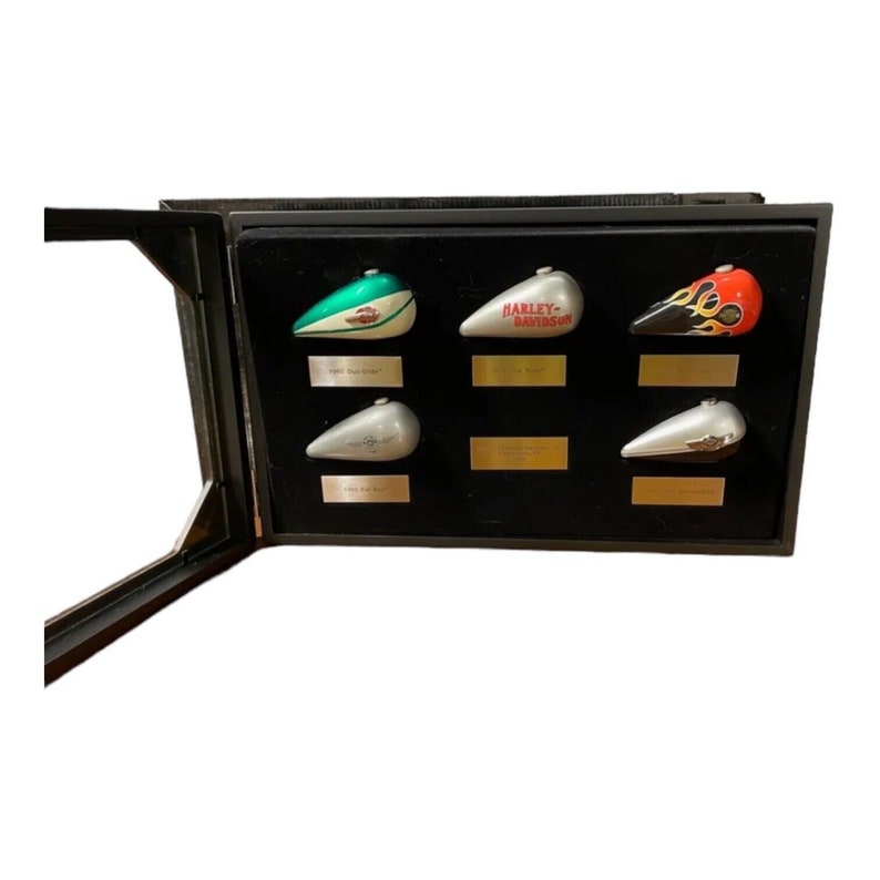 Harley-davidson Collectible Holiday Tank Set 2004 - Etsy