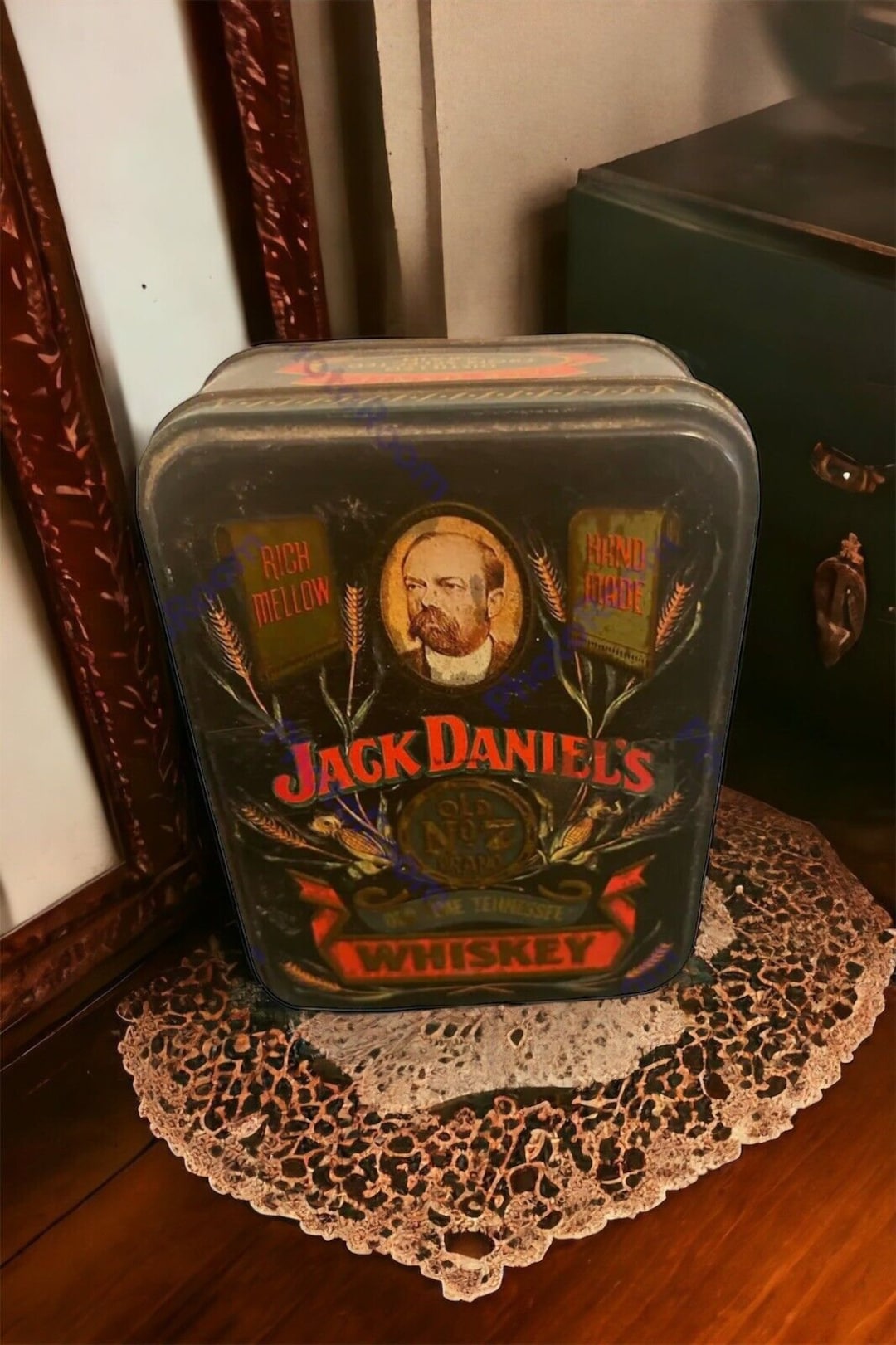 JACK DANIELS Old No. 7 Old Time Tennessee Whiskey Mini Tin Box - Etsy