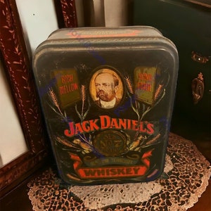 JACK DANIELS Old No. 7 Old Time Tennessee Whiskey Mini Tin Box - Etsy