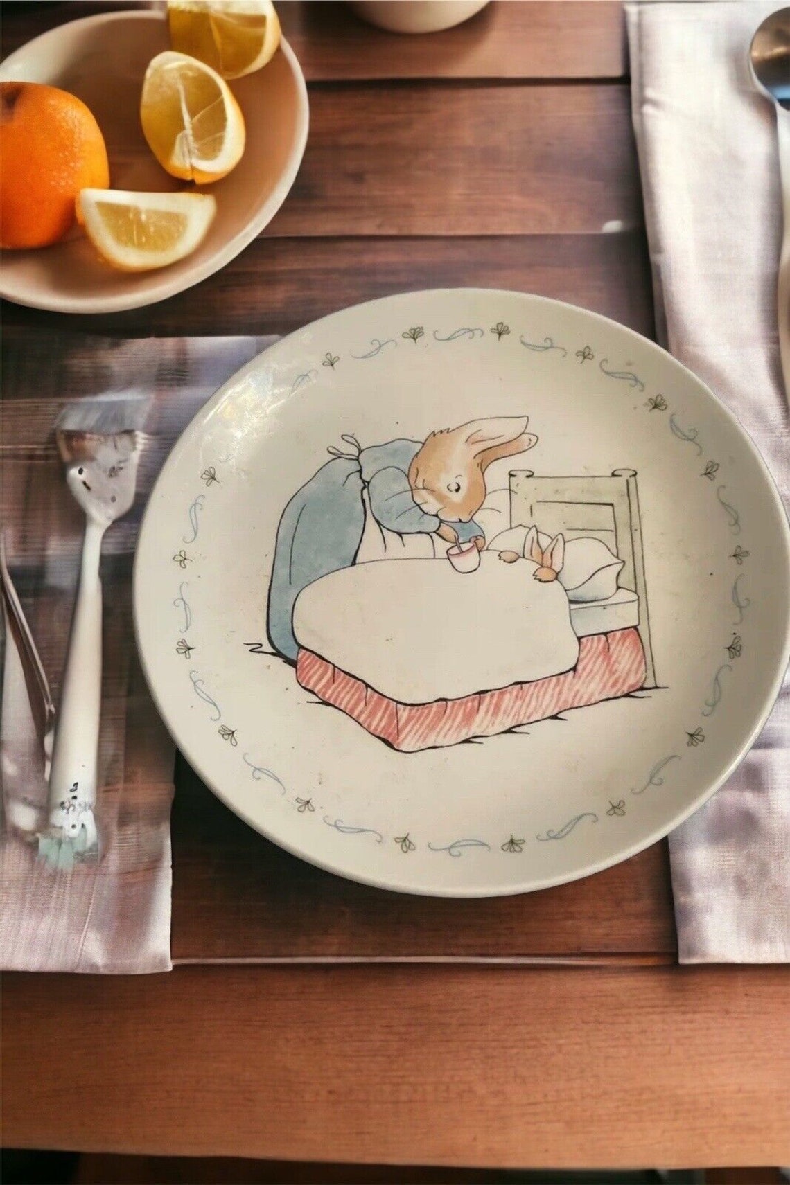 Wedgwood Mrs Josephine and Peter Rabbit Collector Plate - Etsy