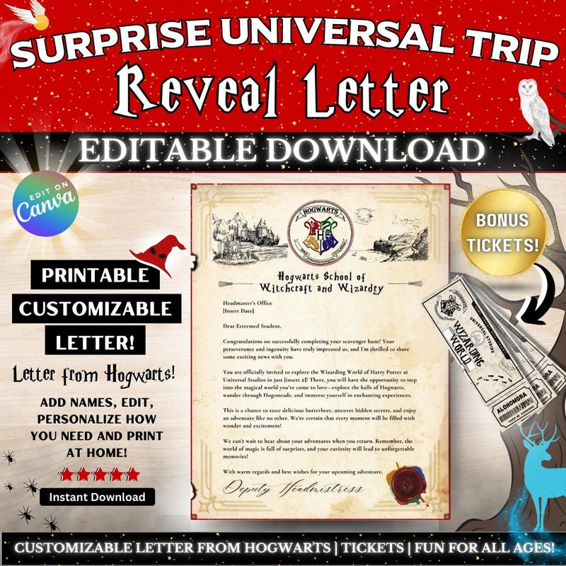 Wizarding World - Etsy