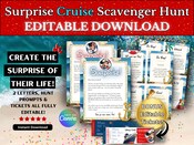 Cruise Scavenger Hunt, Cruise Ship Scavenger Hunt, Cruise Activities ...