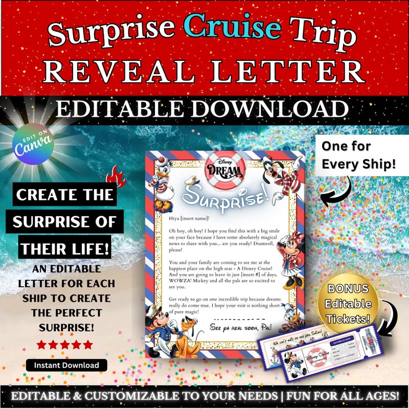 Surprise Trip Reveal - Etsy UK