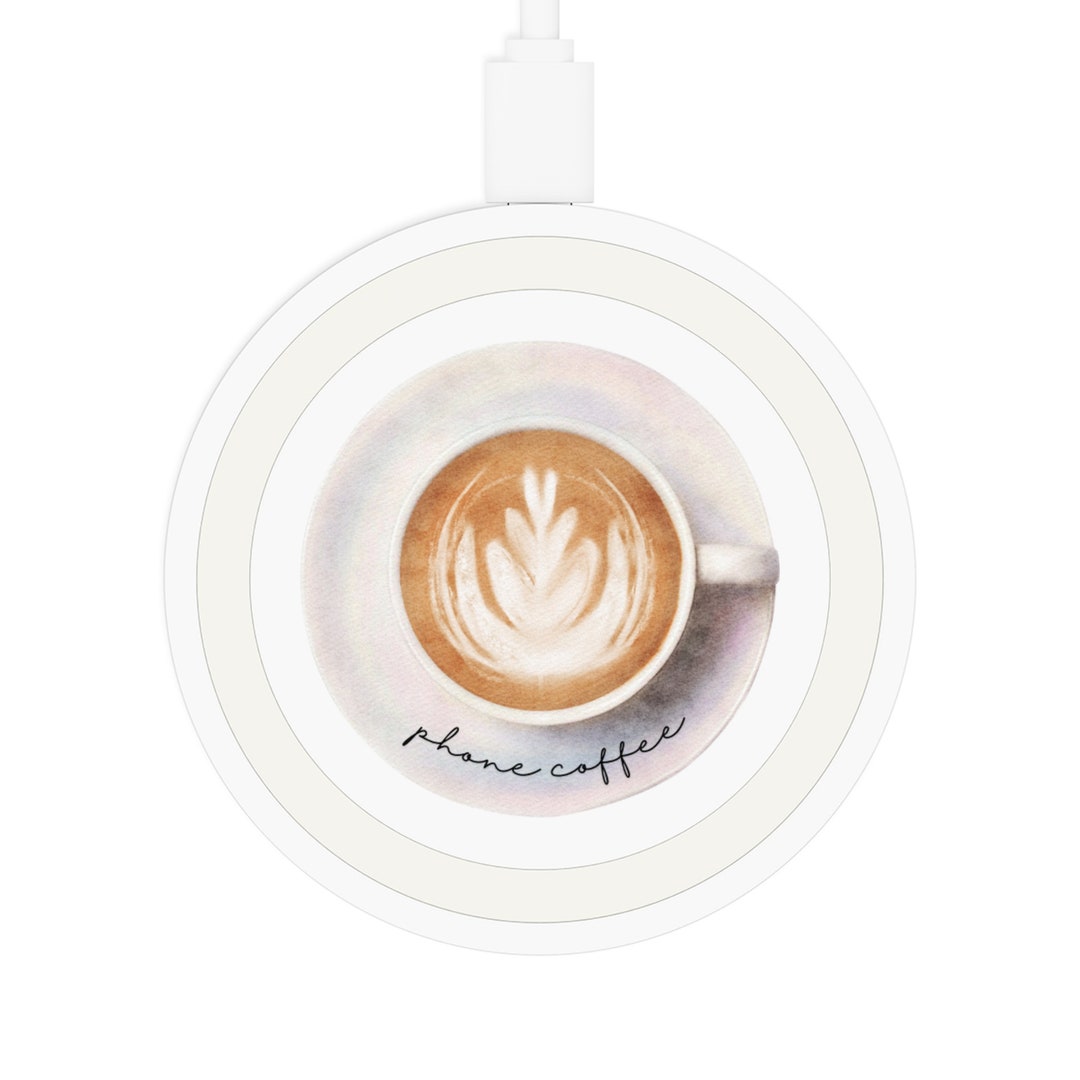 Phone Coffee Wireless Charging Pad for Coffee Lovers, Coffee Drinkers ...