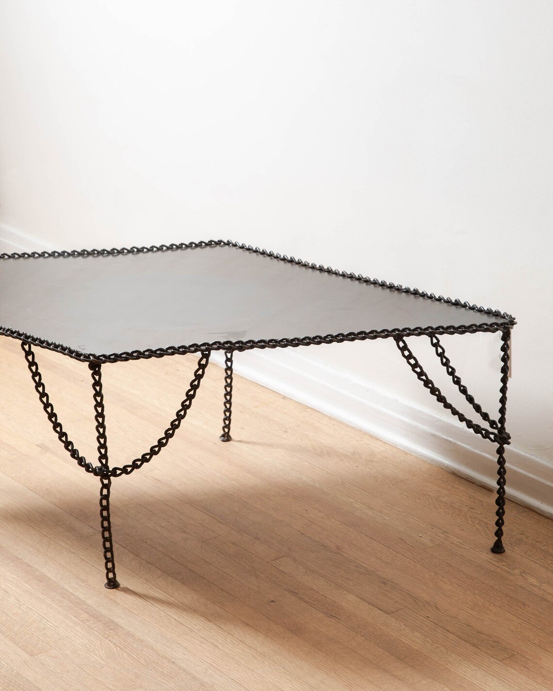 Forged Iron Chain Coffee Table - Etsy