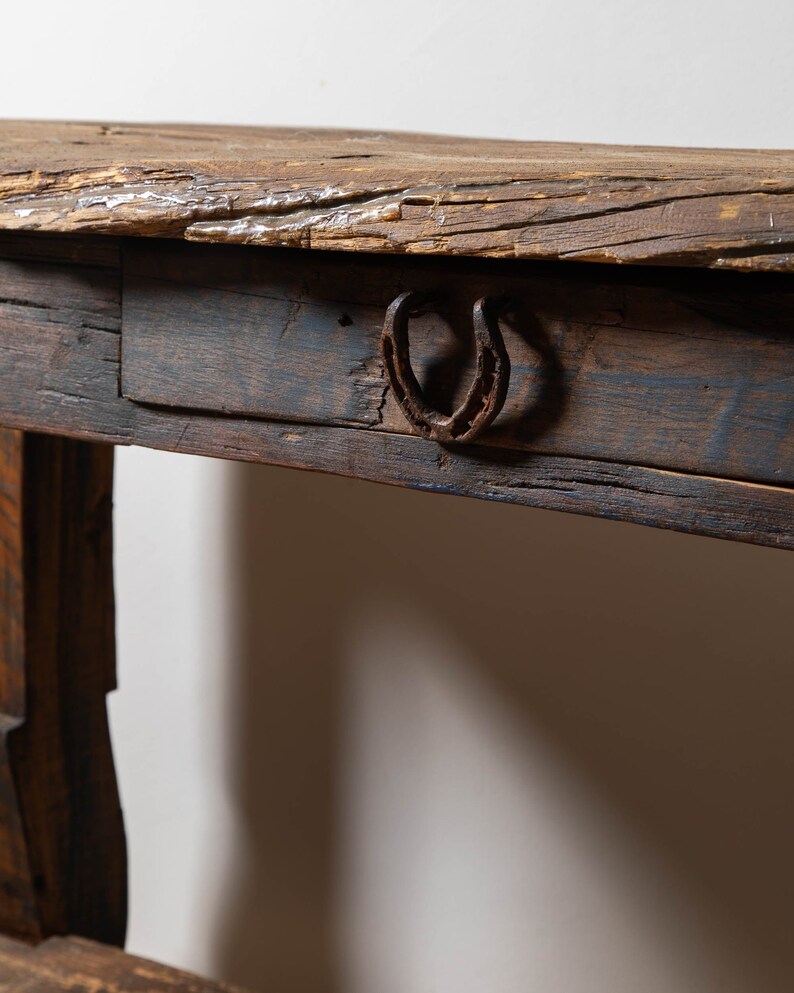 Antique Reclaimed Southwestern Console Table - Etsy