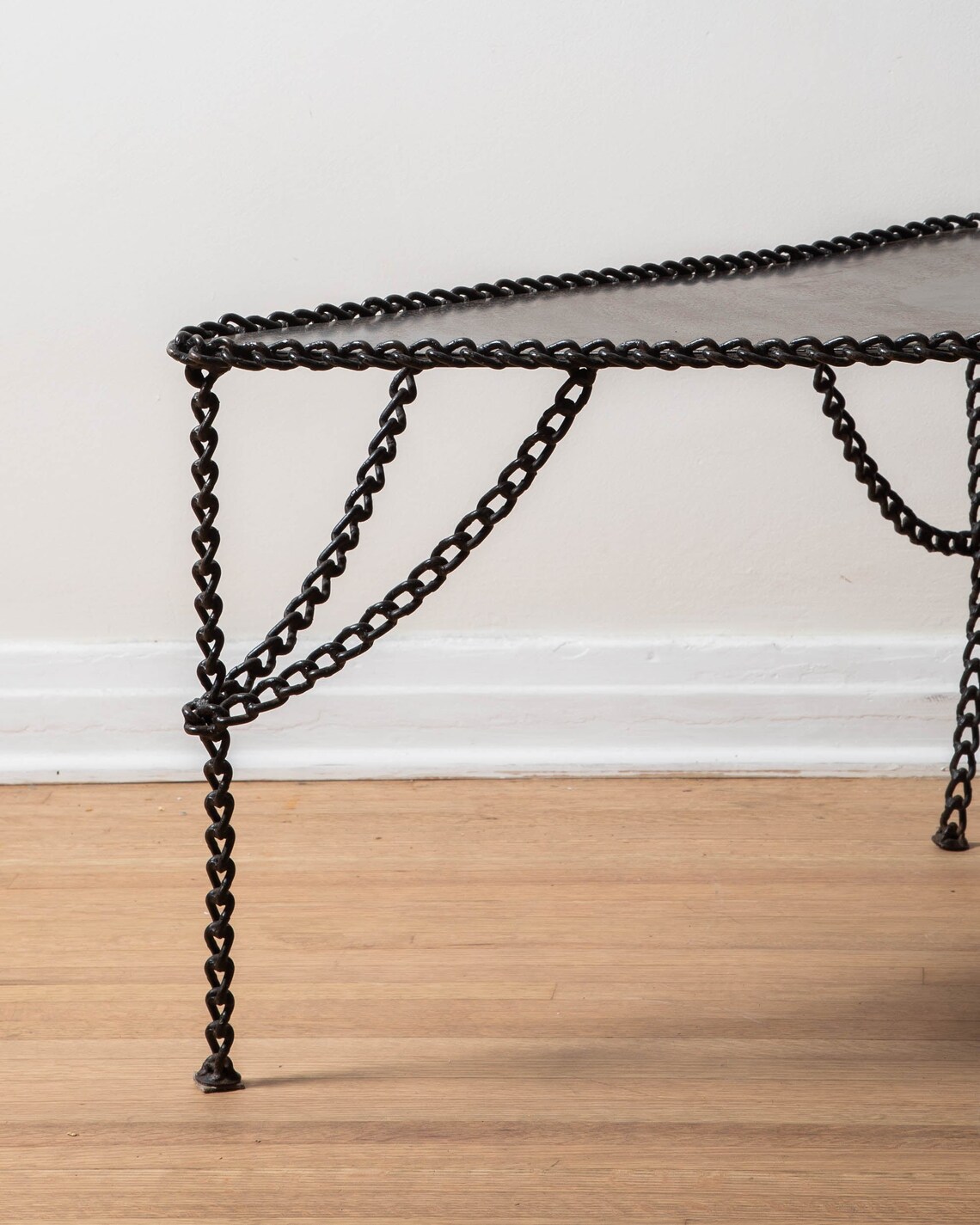 Forged Iron Chain Coffee Table - Etsy