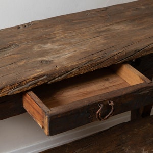 Antique Reclaimed Southwestern Console Table - Etsy