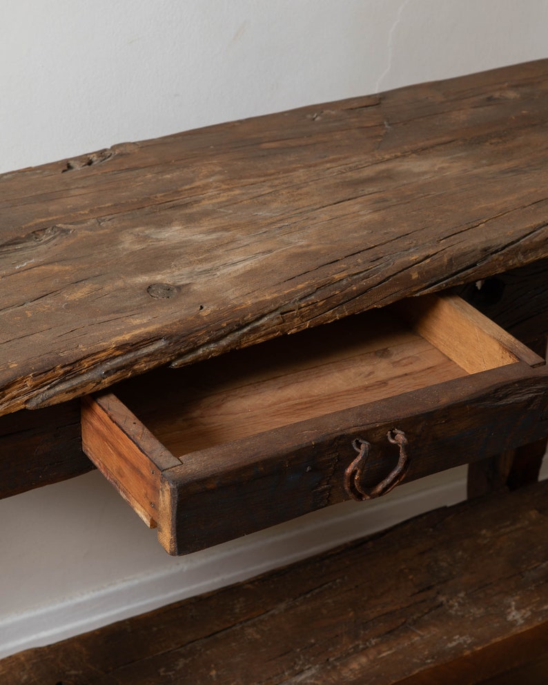 Antique Reclaimed Southwestern Console Table - Etsy
