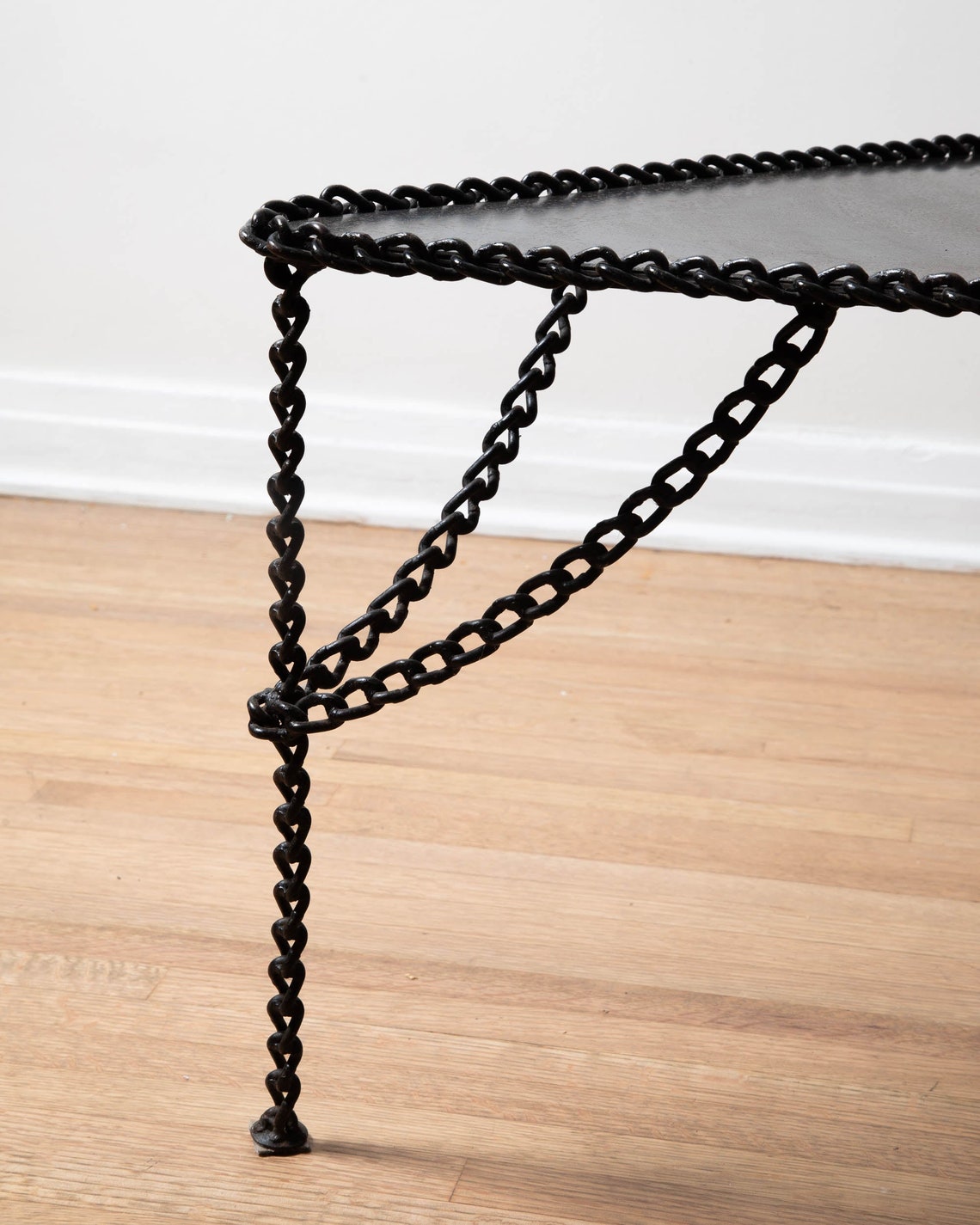 Forged Iron Chain Coffee Table - Etsy