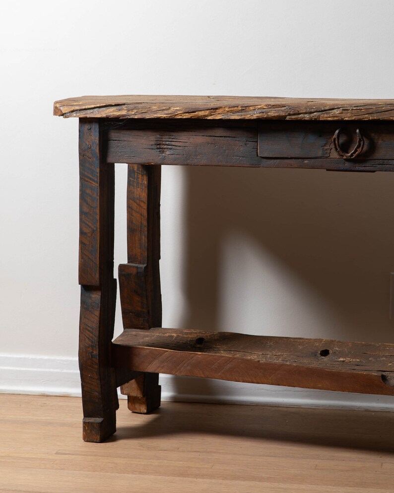 Antique Reclaimed Southwestern Console Table - Etsy