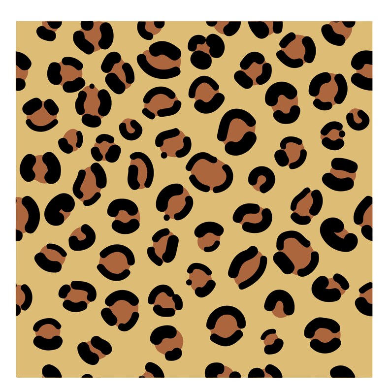 Leopard Svg, Leopard Print Svg Bundle, Animal Print Svg, Cheetah Print ...