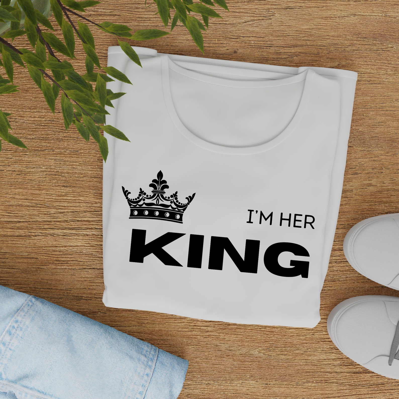 I'm Her King Svg, I'm His Queen Svg, His Queen Her King Svg, King and ...