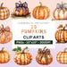 Halloween Clipart Mega Bundle, Pumpkins Clipart, Cocoa Gnomes Clipart ...