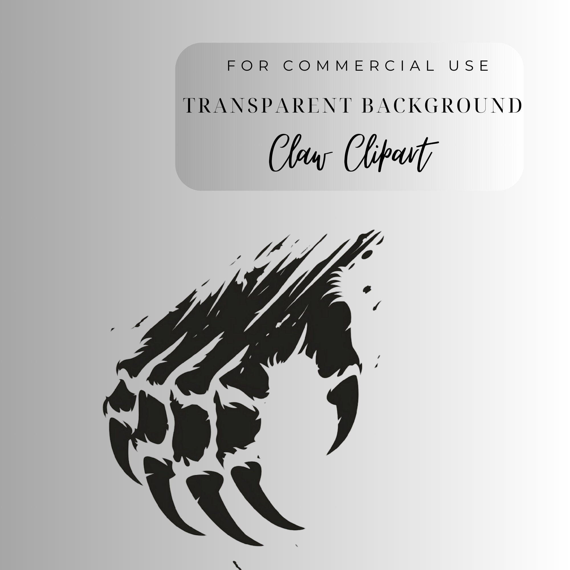 Claw SVG Bundle, Claw PNG Bundle, Claw Clipart, Animal Claws Svg ...