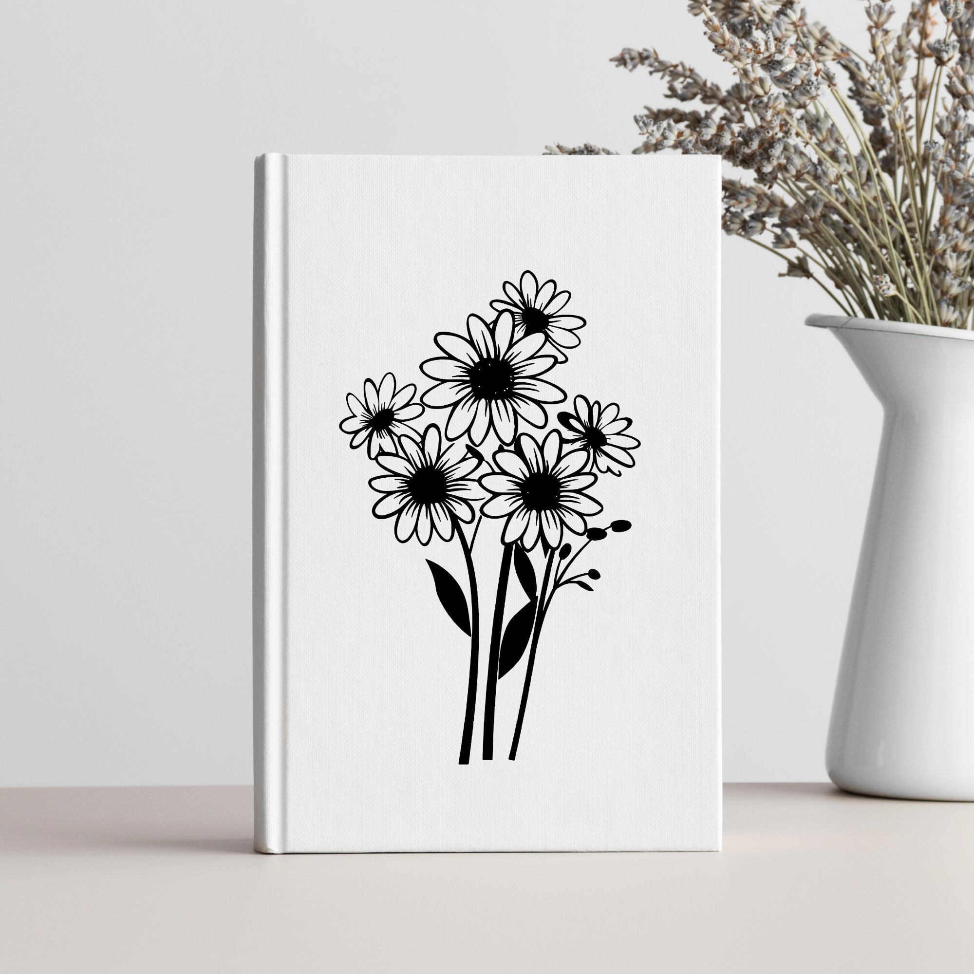 Daisy Svg, Daisies SVG File for April Birth Month, April Birth Flower ...