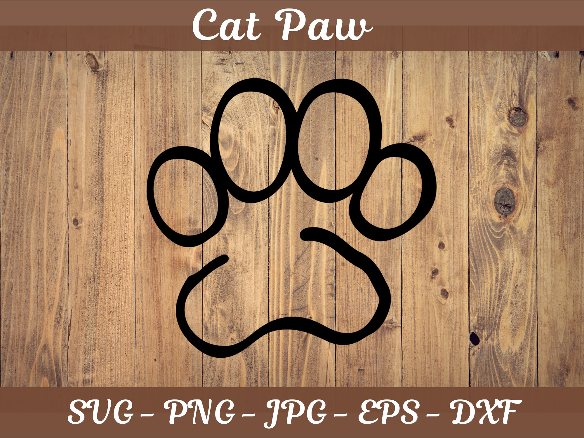 Cat Paw Svg, Paw Svg, Cat Svg, Animal Paw Svg, Cat Love Svg, Puppy Paw ...
