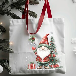Christmas Gnome Clipart Bundle, Watercolor Winter Gnome Clipart Bundle ...