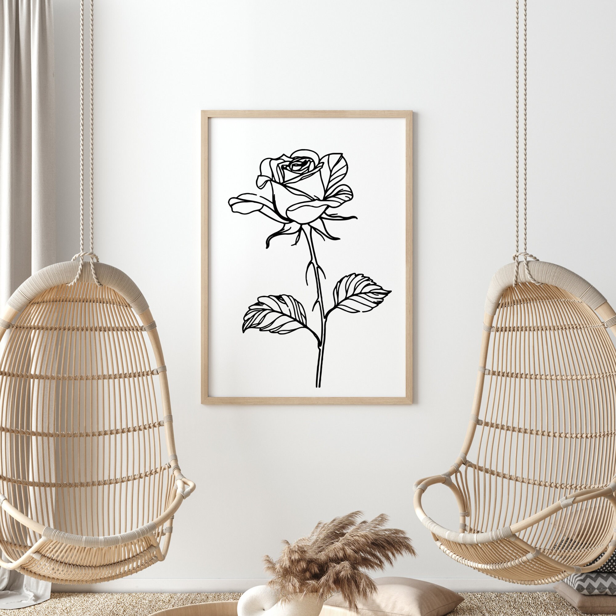 Rose Svg, Rose Svg File for June Birth Month, June Birth Flower, Birth ...