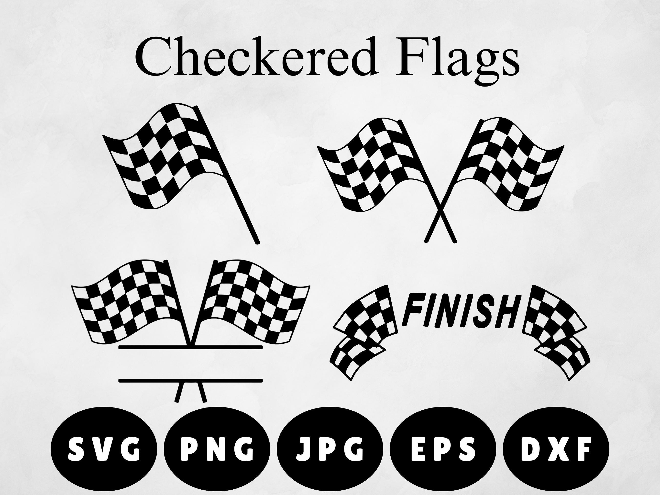 Racing Svg Bundle, Checkered Flag Svg, Racing Flags Svg, Racing Cars ...